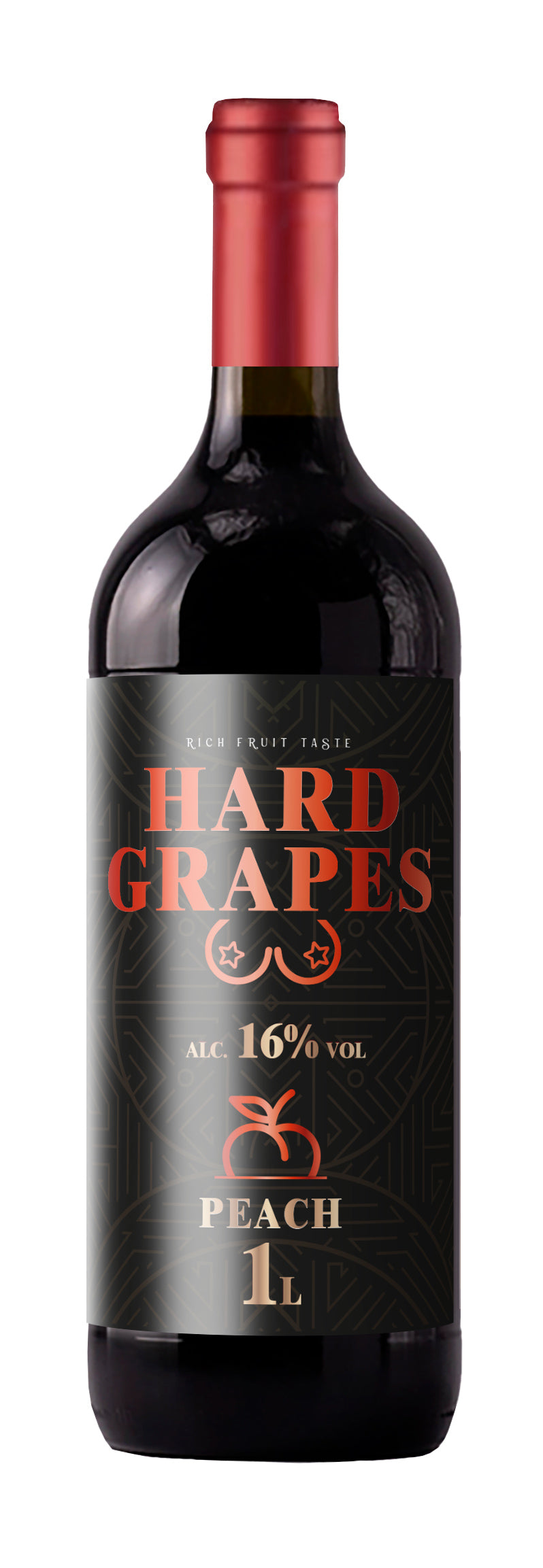 Hard Grapes Peach Flavor - Sweet High Alcohol Wine | Buy Online – Hard ...